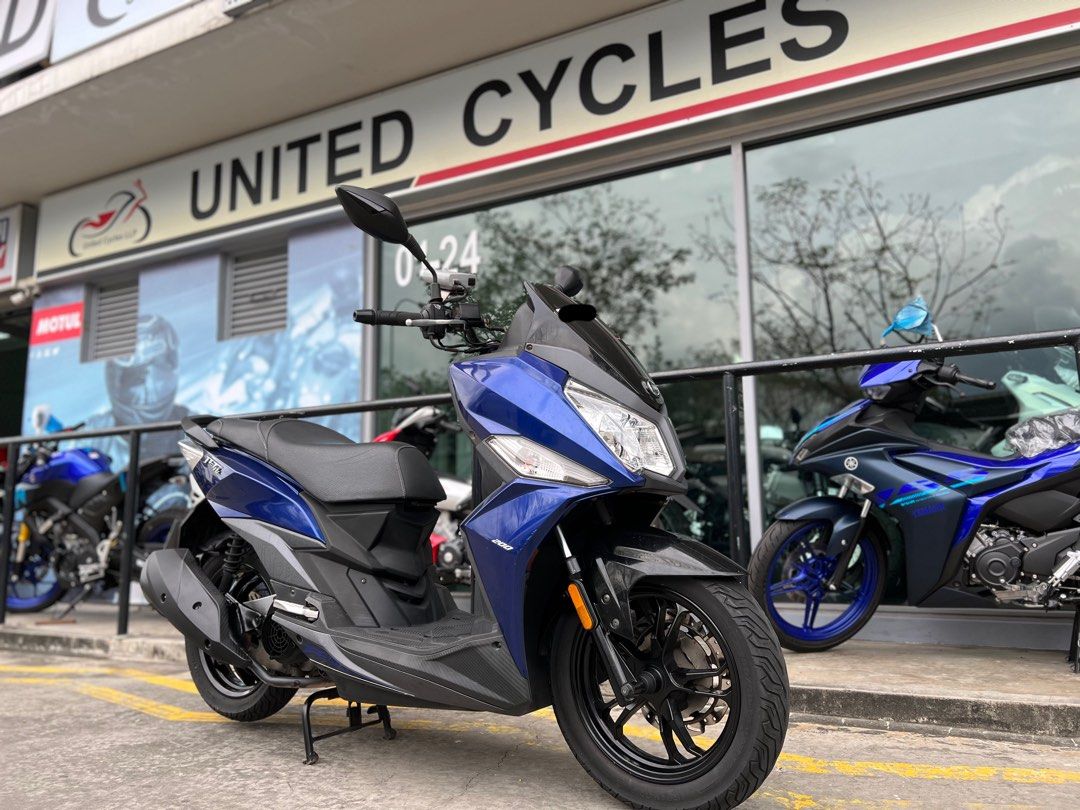 SYM JET 14 200i ABS, Motorcycles, Motorcycles for Sale, Class 2B on ...