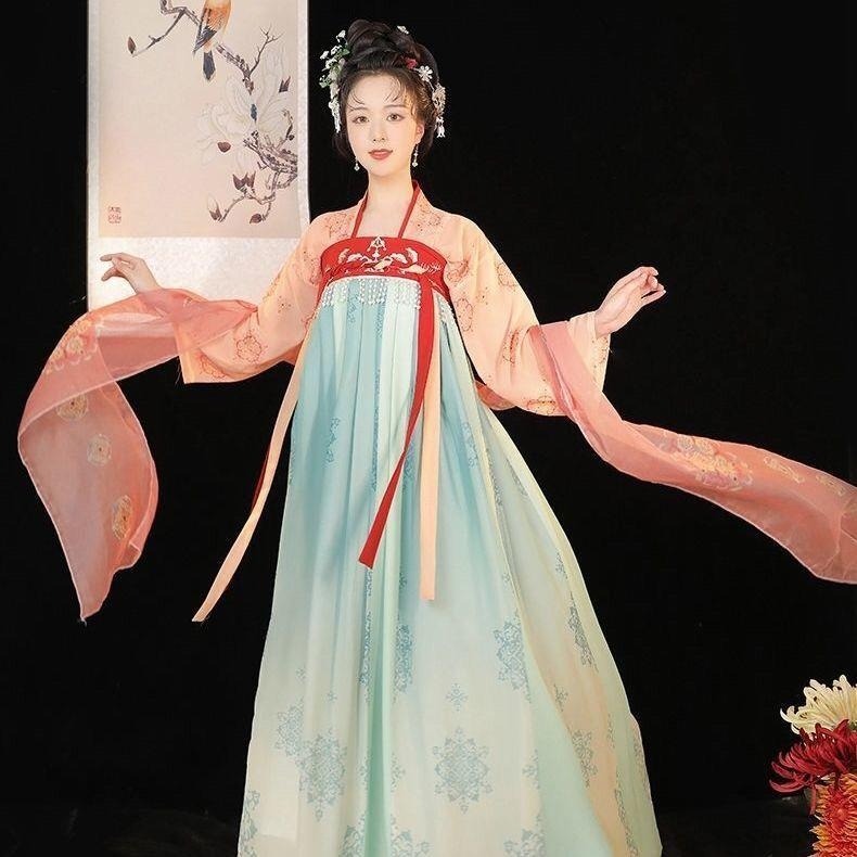 Tang Dynasty Women Hanfu Full Outfit (Unused), Women's Fashion, Dresses ...