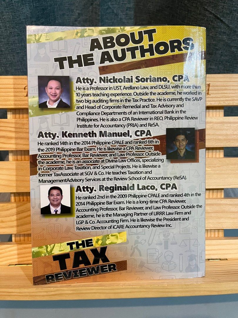 Tax Reviewer by Laco (2021), Hobbies & Toys, Books & Magazines, Textbooks on Carousell