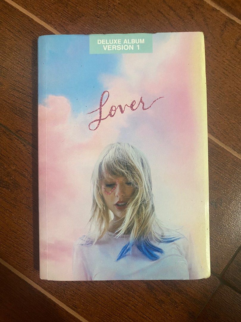 Taylor Swift Lover Deluxe Album Version 1, Hobbies & Toys, Music & Media, CDs & DVDs on Carousell