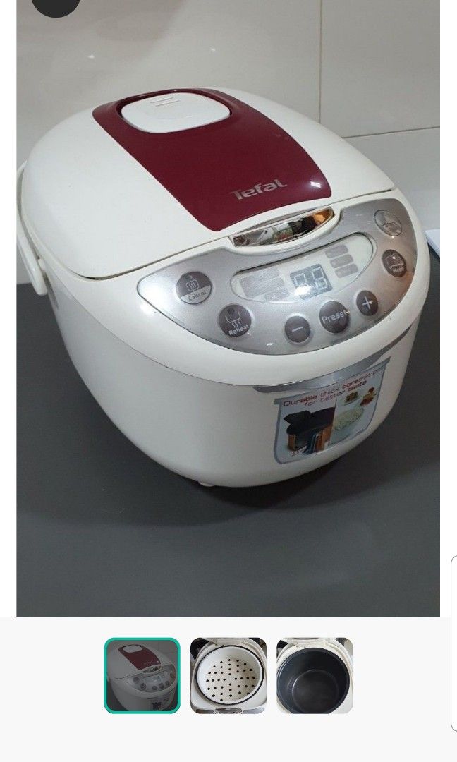 Tefal 1.8l rice cooker with free blender, TV & Home Appliances, Kitchen ...
