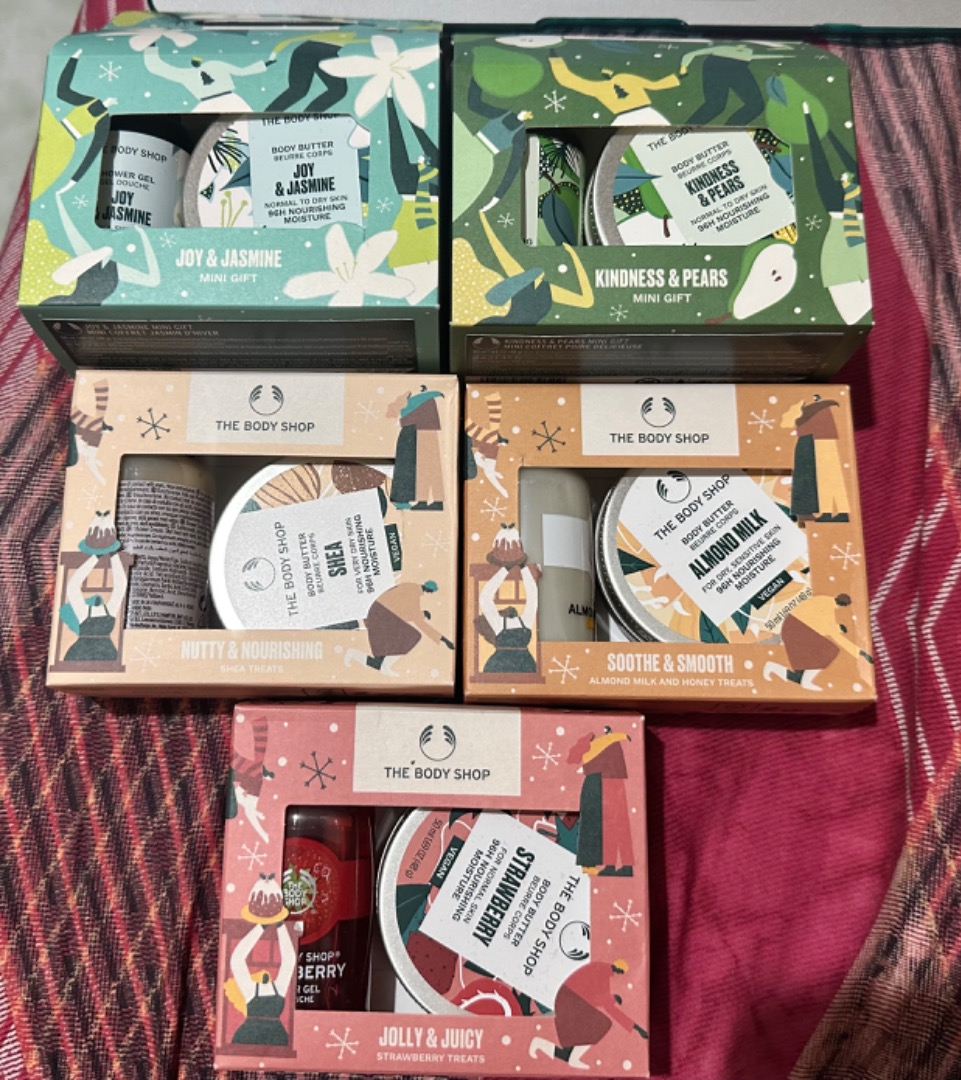 The body shop gift set, Beauty & Personal Care, Bath & Body, Body Care ...