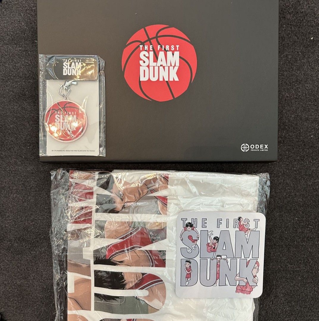 The First Slam Dunk 2023 collectible box set + poster, Hobbies & Toys ...