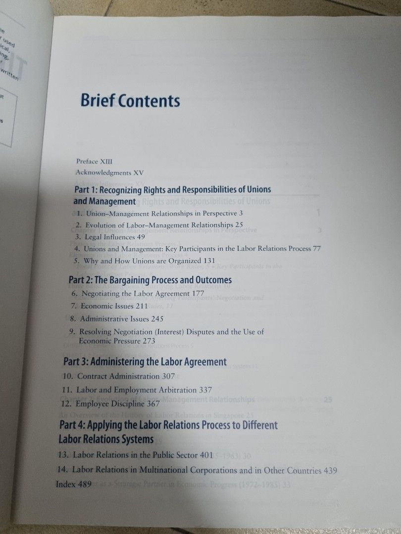 The Labor Relations Process, Hobbies & Toys, Books & Magazines ...