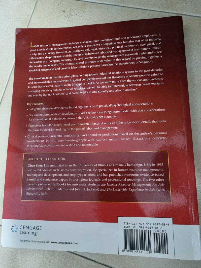 The Labor Relations Process, Hobbies & Toys, Books & Magazines ...