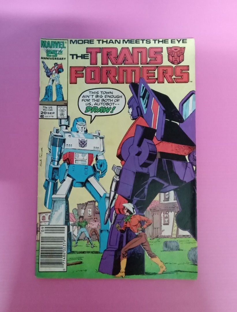 The Transformers #20 ( Herb Trimpe - Cover Art ) Marvel Copper Age ...