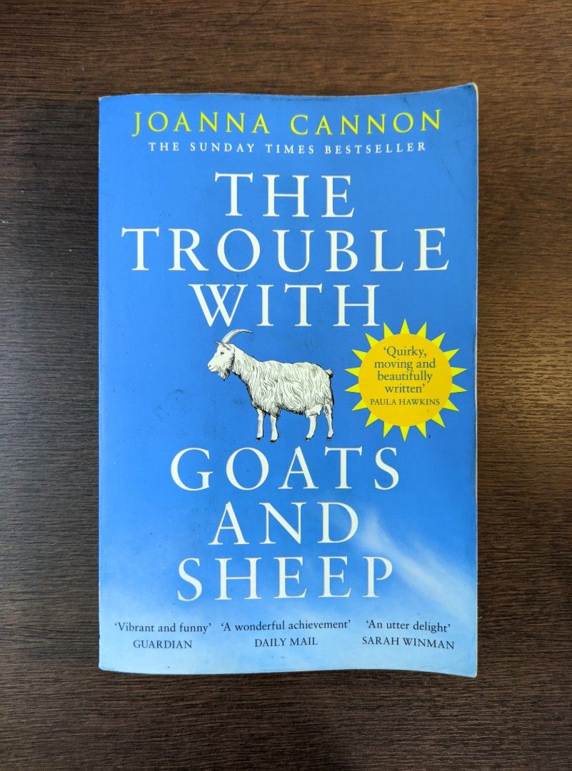 The Trouble with Goats and Sheep by Joanna Cannon, Hobbies & Toys ...