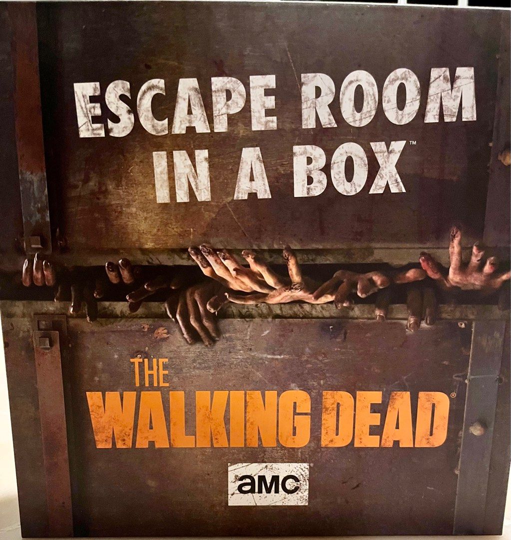 The Walking Dead Escape Room in a Box, Hobbies & Toys, Toys & Games on ...