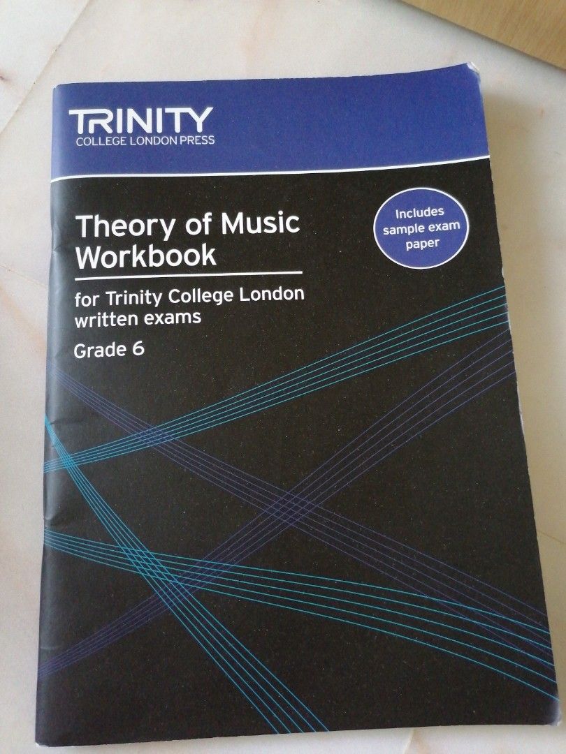 Theory drills revised grade 6, abrsm theory workbook grade 6, trinity theory of music workbook ...