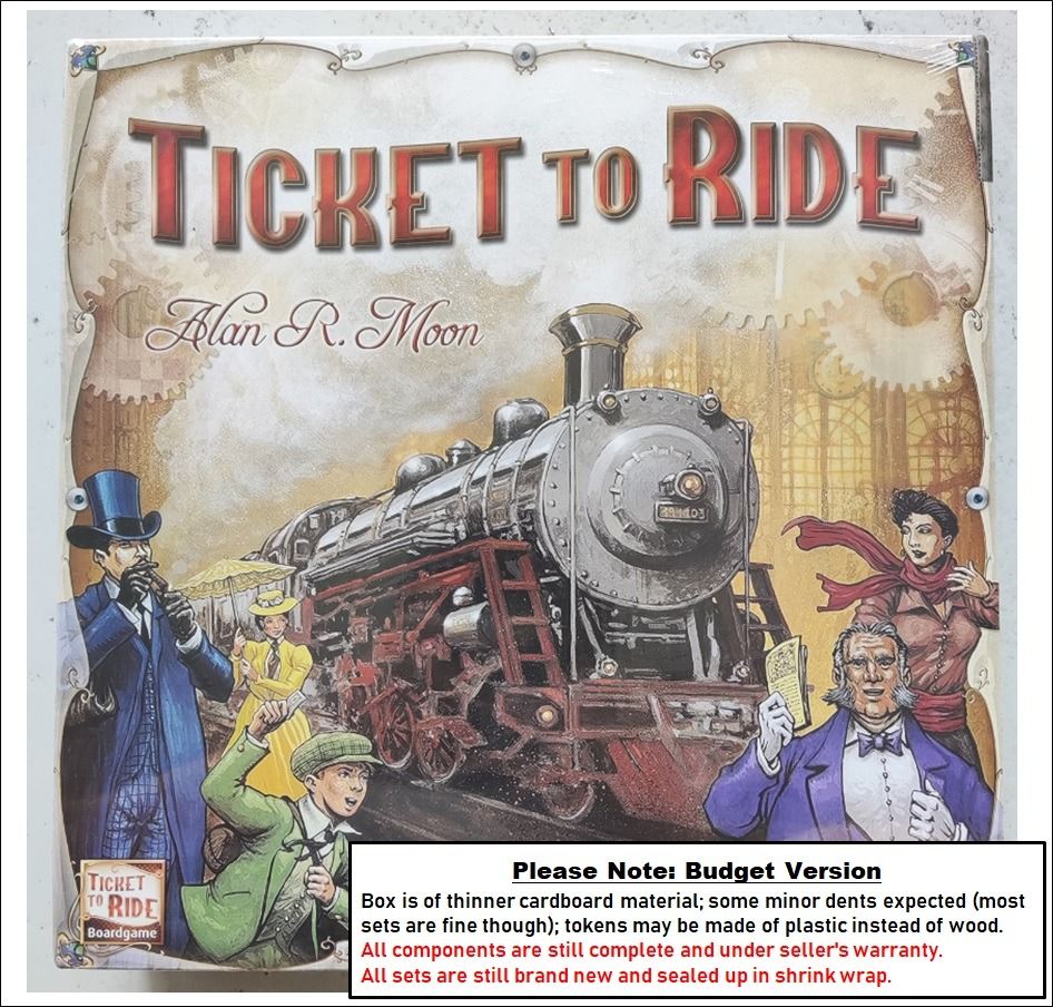 Ticket To Ride (Many Maps) (Europe/USA/France/Amsterdam/New York ...