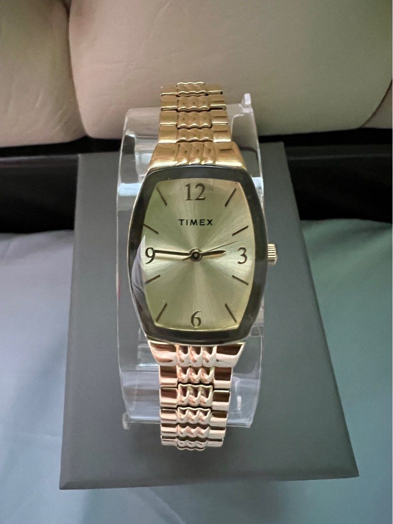Timex Women's Watch Gold, Women's Fashion, Watches & Accessories ...