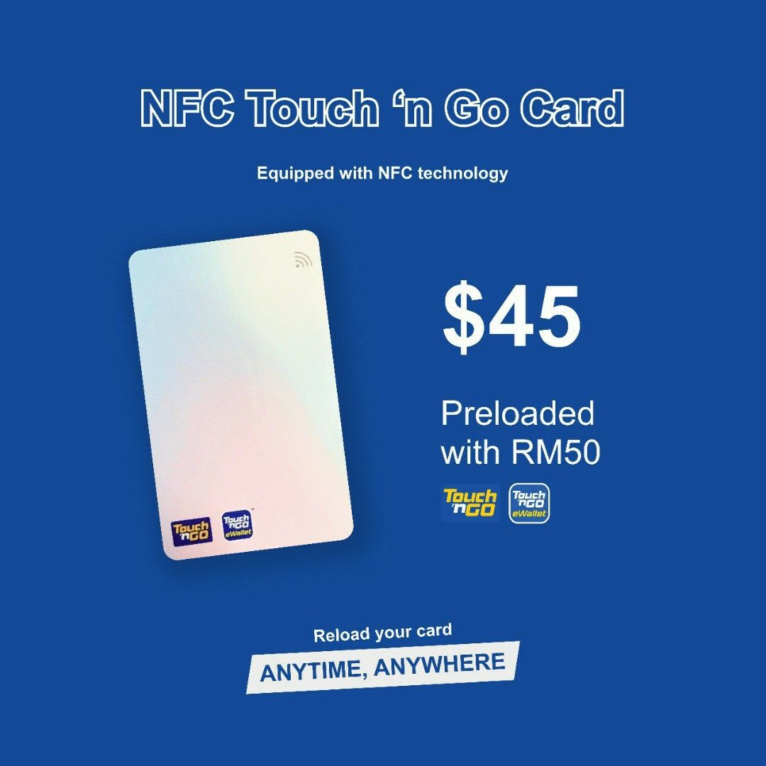 Touch and Go Card | NFC Touch and Go Card | NFC Touch n Go Card, Car ...