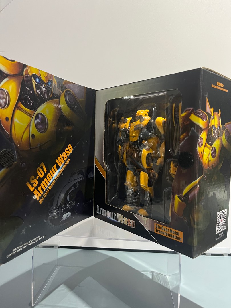 Transformers BlackMamba LS-07 Armour Wasp Bumblebee, Hobbies & Toys ...