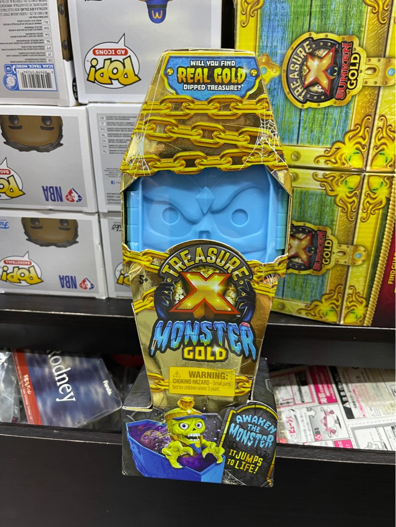 Treasure X Monster Gold, 興趣及遊戲, 玩具 & 遊戲類 - Carousell