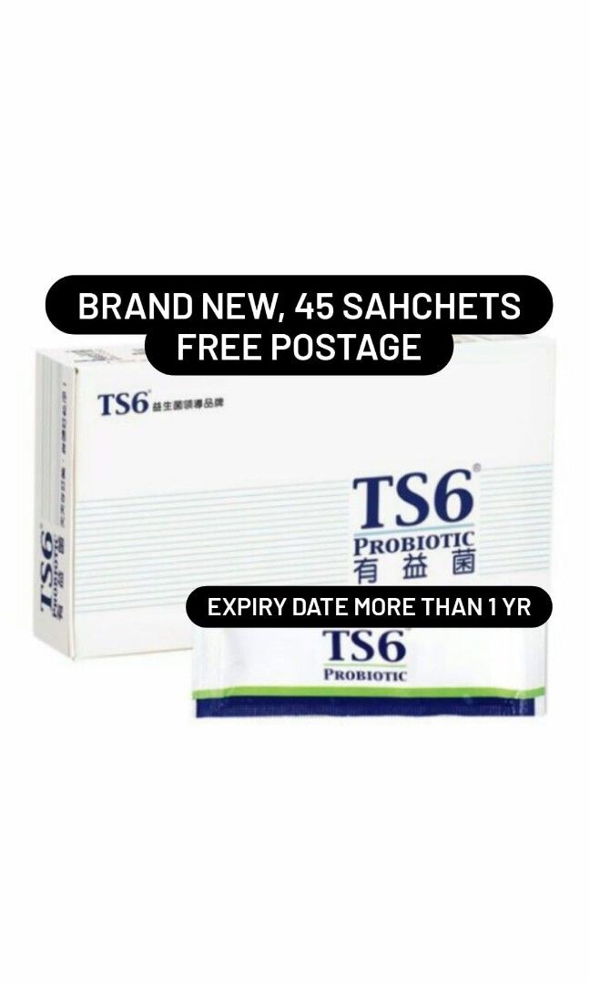 Ts6 probiotics 45 sachets gut friendly probiotics powder probiotics, Health & Nutrition, Health ...