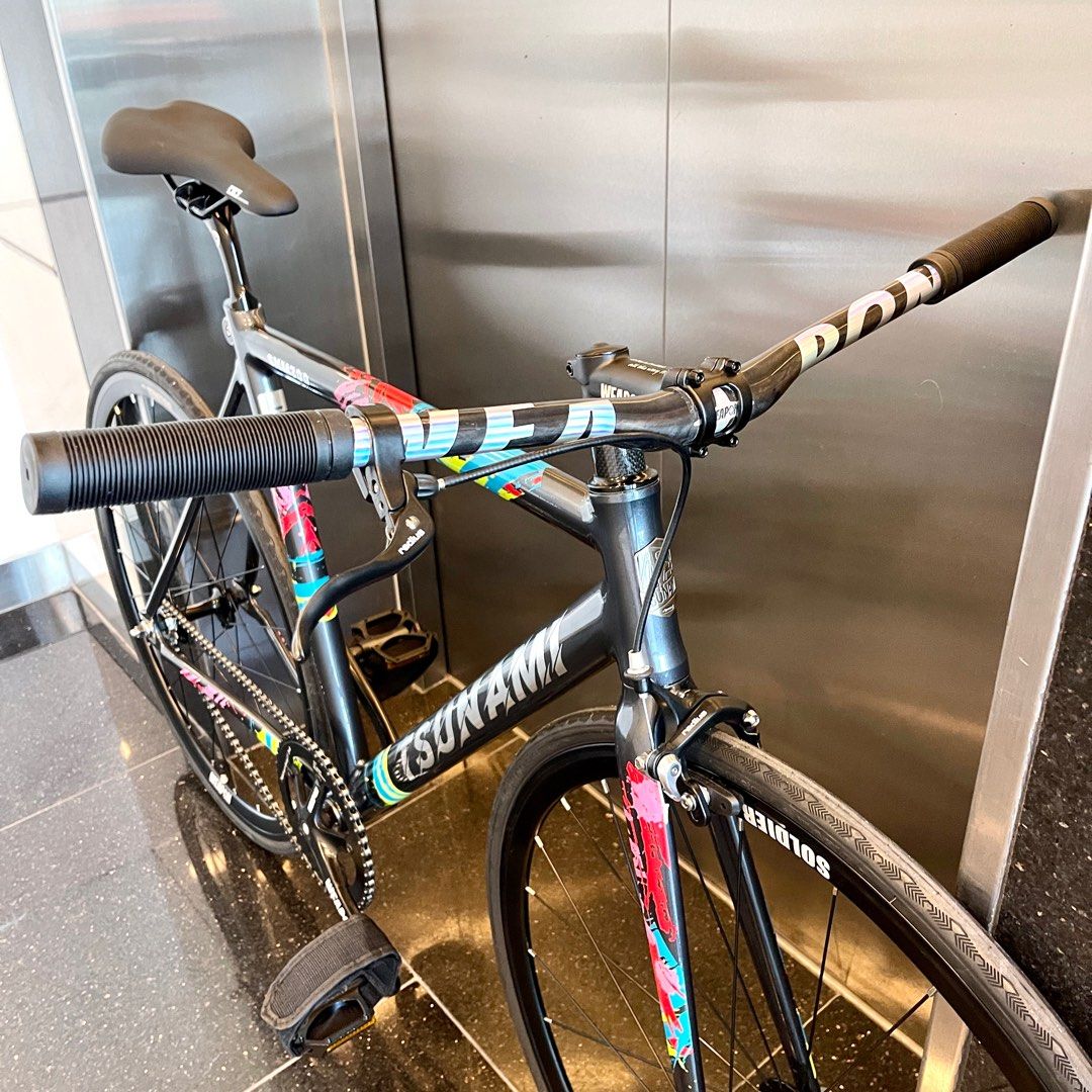 Tsunami fixie bikeSNM 300/frame set ($430)/complete bike ($730)/fixed ...