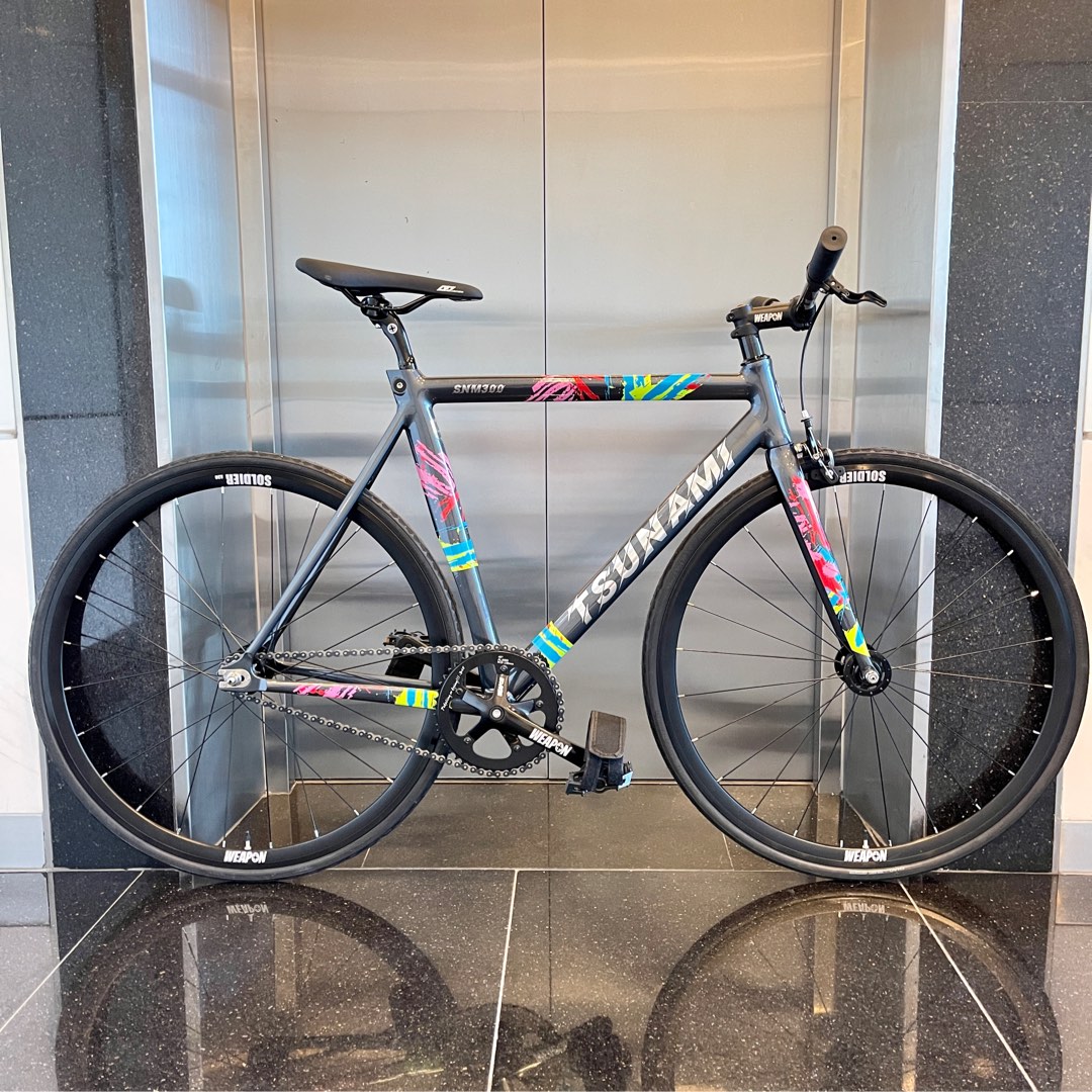 Tsunami fixie bikeSNM 300/frame set ($430)/complete bike ($730)/fixed ...