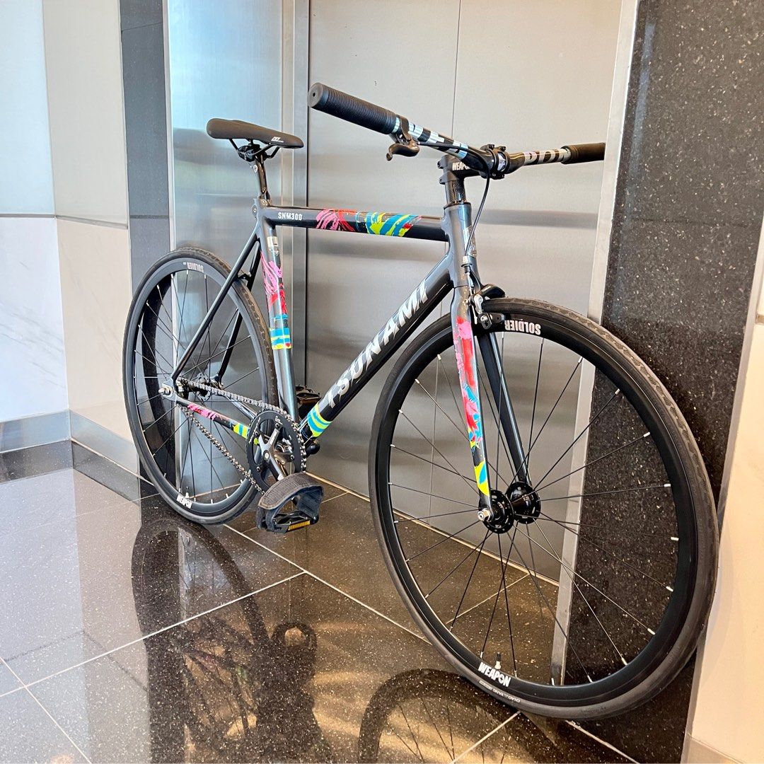 Tsunami fixie bikeSNM 300/frame set ($430)/complete bike ($730)/fixed ...
