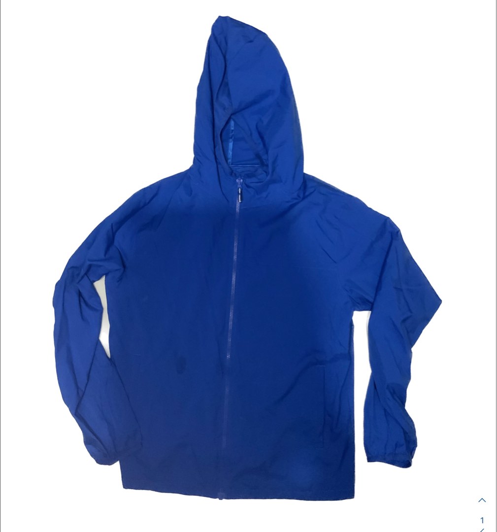 Uniqlo Pocketable Jacket Blue, Babies & Kids, Babies & Kids Fashion on ...