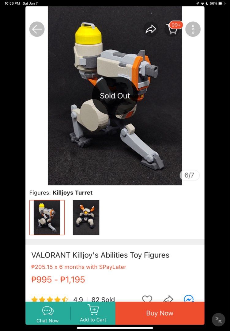 Valorant Killjoy KJ turrent figure, Hobbies & Toys, Memorabilia ...