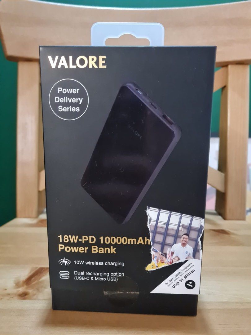 Valore 10000mAh powerbank (brand new), Mobile Phones & Gadgets, Mobile ...