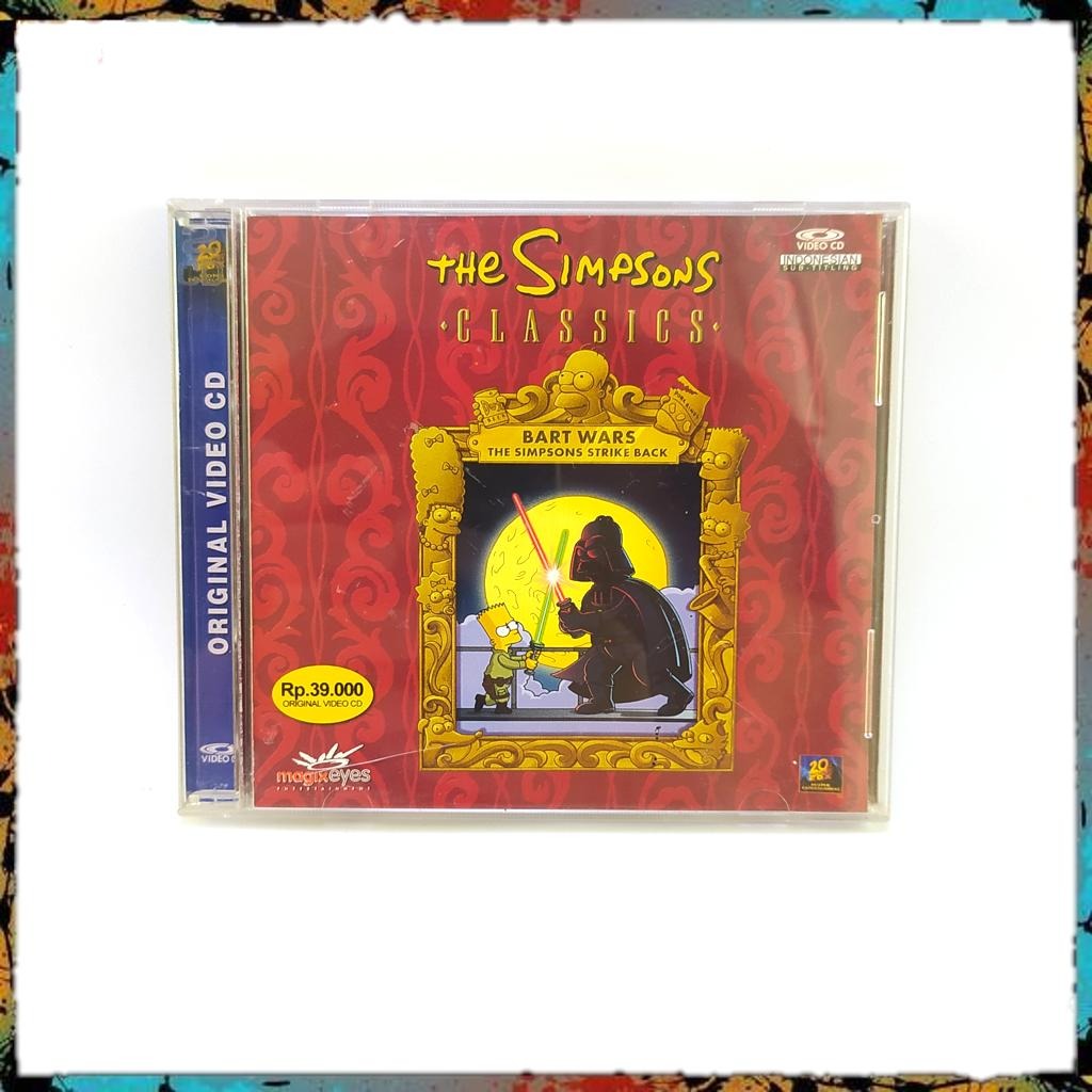 VCD Original The Simpsons Classics Subtitle Indonesia, Musik & Media, CD, DVD & Lainnya di Carousell