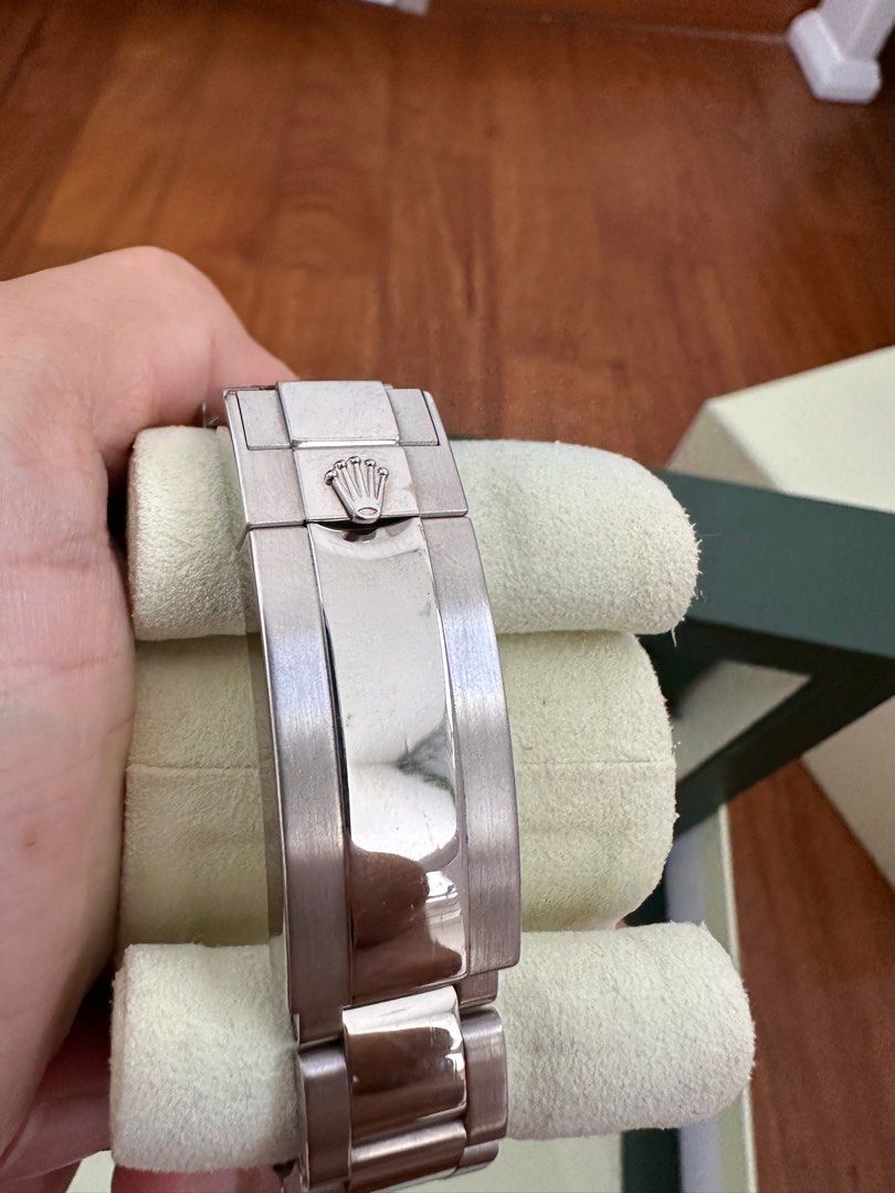 Very Rare Rolex Smurf 116619LB with diamonds, Luxury, Watches on Carousell