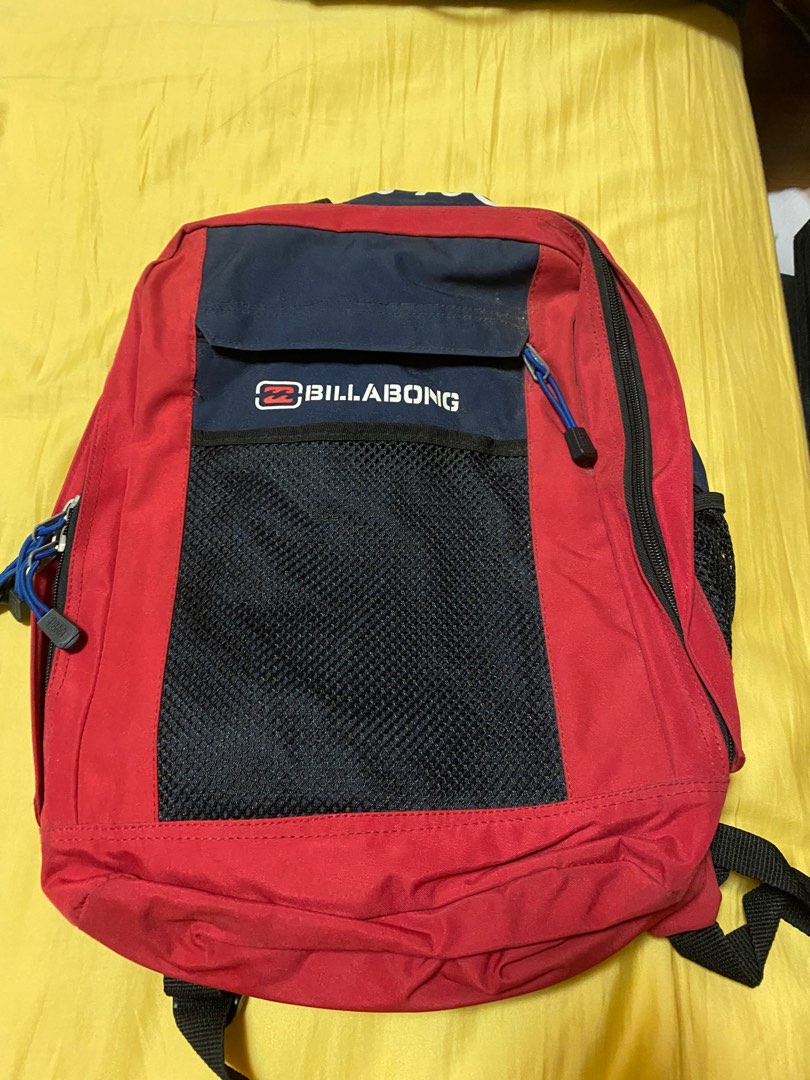 Unisex Vintage Authentic Billabong Backpack, Men's Fashion, Bags ...