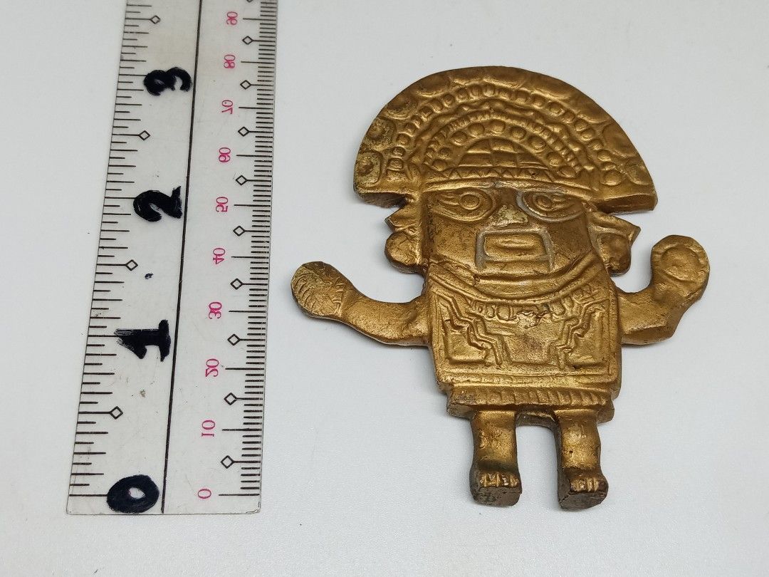 Vintage Incan Sun God Medal, Hobbies & Toys, Memorabilia & Collectibles ...