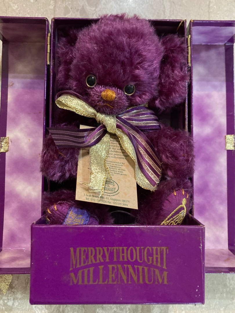 Vintage Merrythought Millennium Cheeky Bear, Hobbies & Toys ...