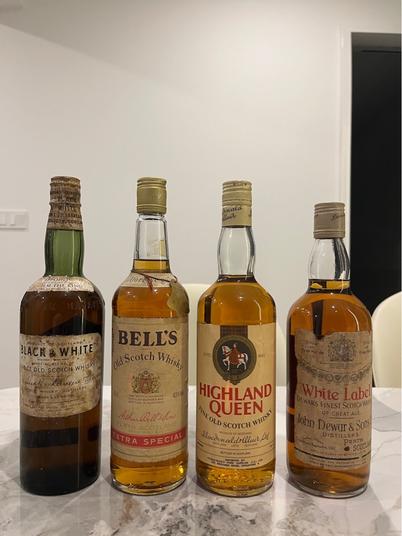 Vintage 50s-70s Oldie Whisky Party, Food & Drinks, Beverages on Carousell
