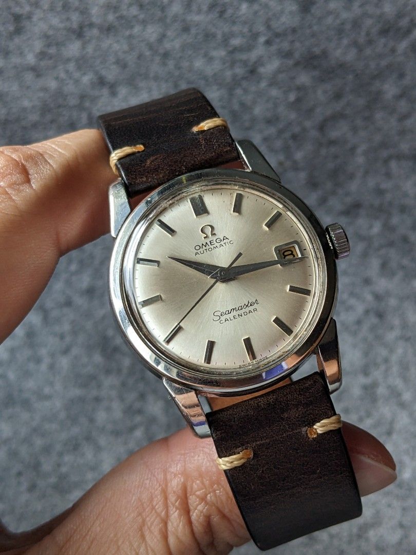 Vintage Omega Seamaster Calendar, Luxury, Watches on Carousell