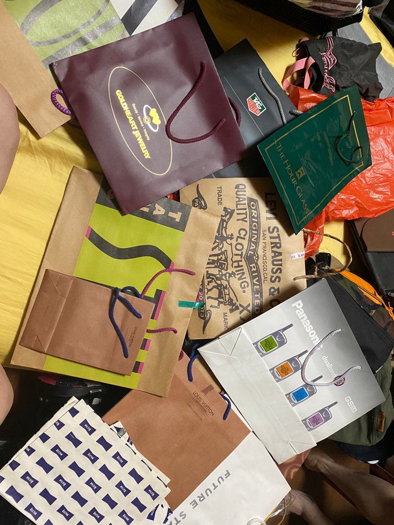 Vintage paper bags, Luxury, Bags & Wallets on Carousell
