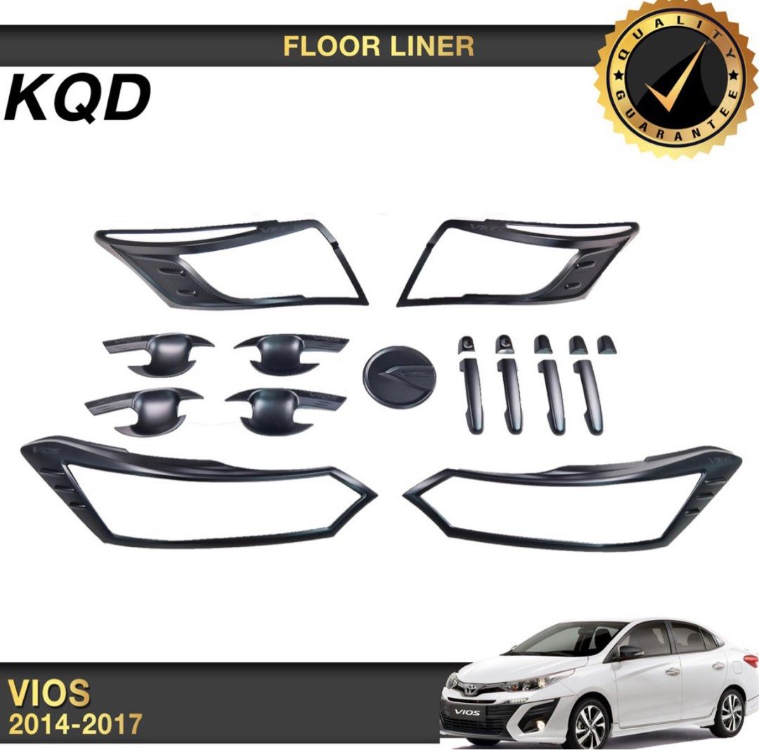 VIOS GEN 3 GARNISH 2014-2017, Car Parts & Accessories, Body Parts and ...