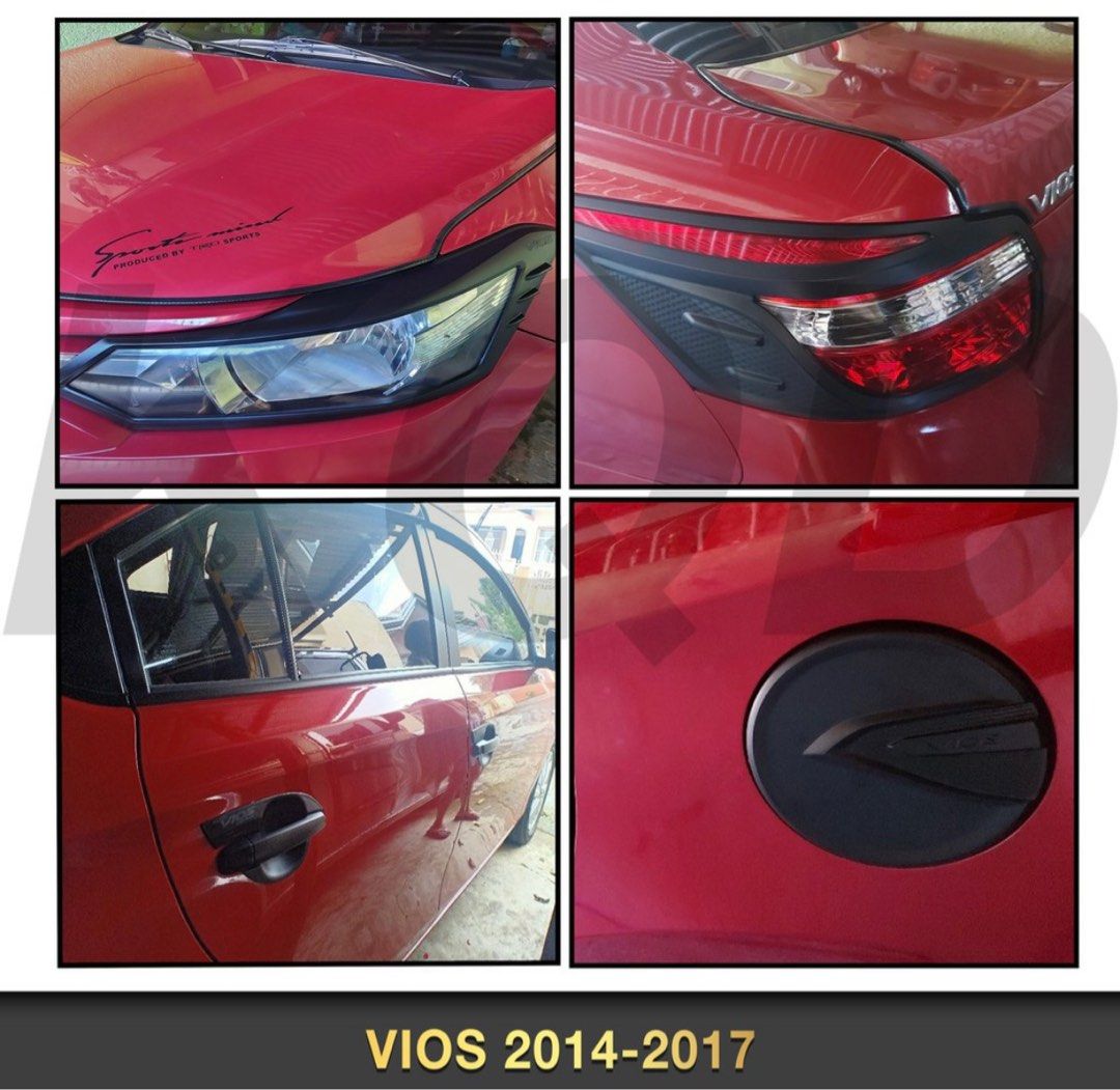 VIOS GEN 3 GARNISH 2014-2017, Car Parts & Accessories, Body Parts and ...
