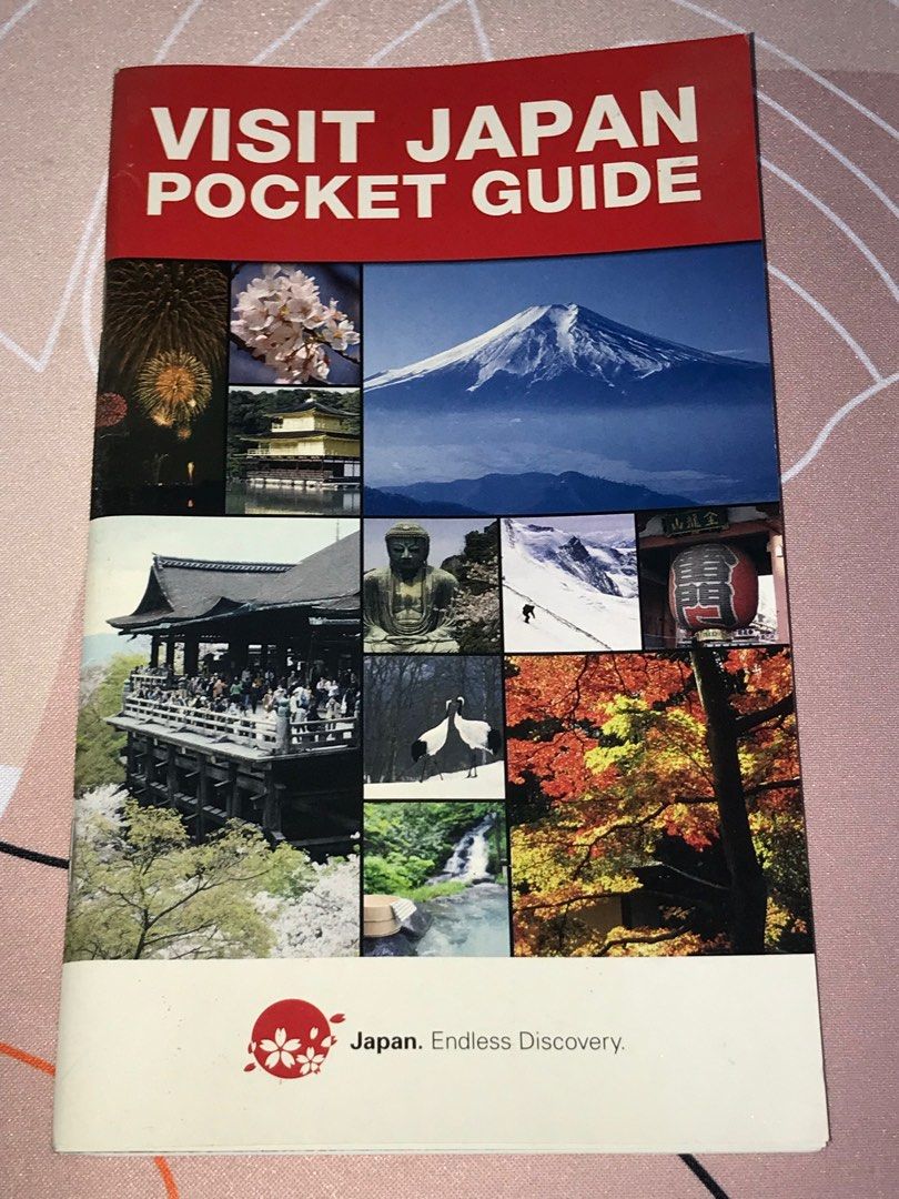 Visit Japan rare glossy picturesque travel pocket guide magazine book ...