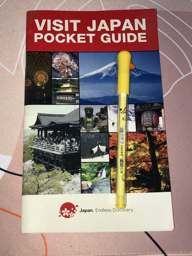 Visit Japan rare glossy picturesque travel pocket guide magazine book ...