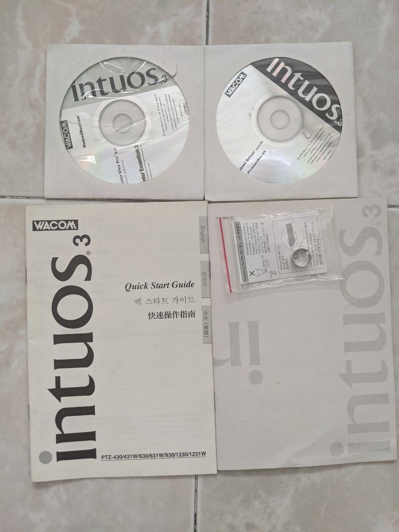 Wacom Intuos 3 - A4 Size Drawing Tablet for Artist - NO PEN, Computers ...