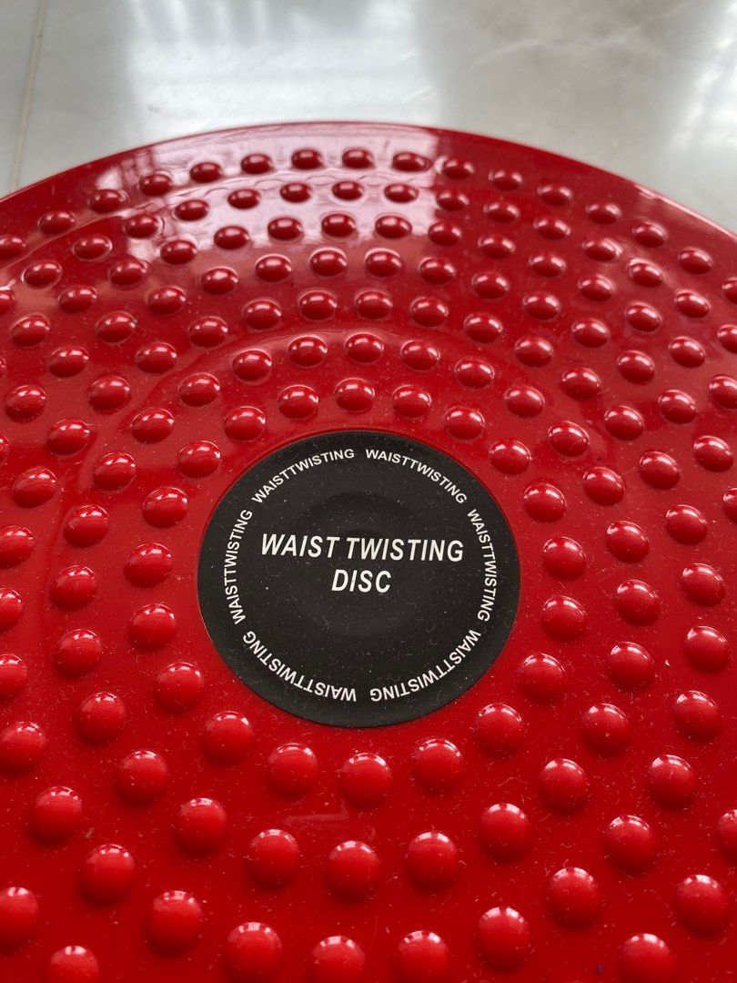 Waist Twisting Disc & Ab Exercise Wheel, Sports Equipment, Exercise ...