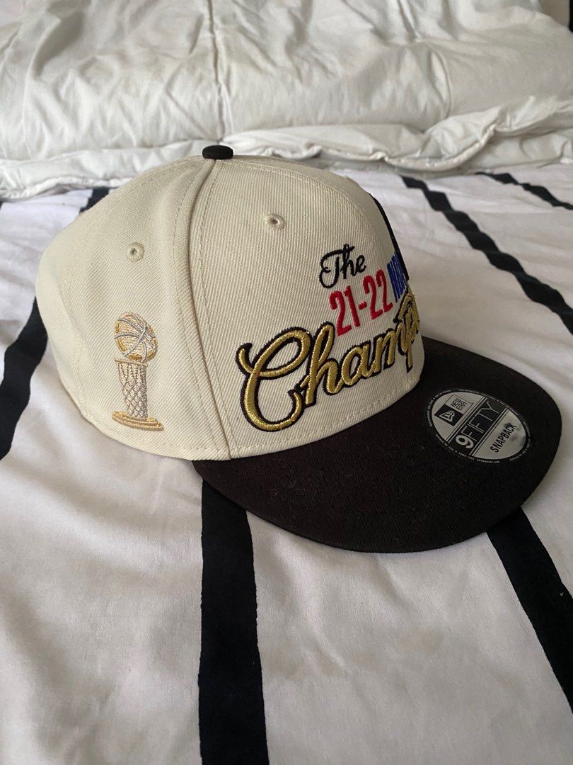 Warriors 21-22 Champs Cap, Men's Fashion, Watches & Accessories, Caps ...
