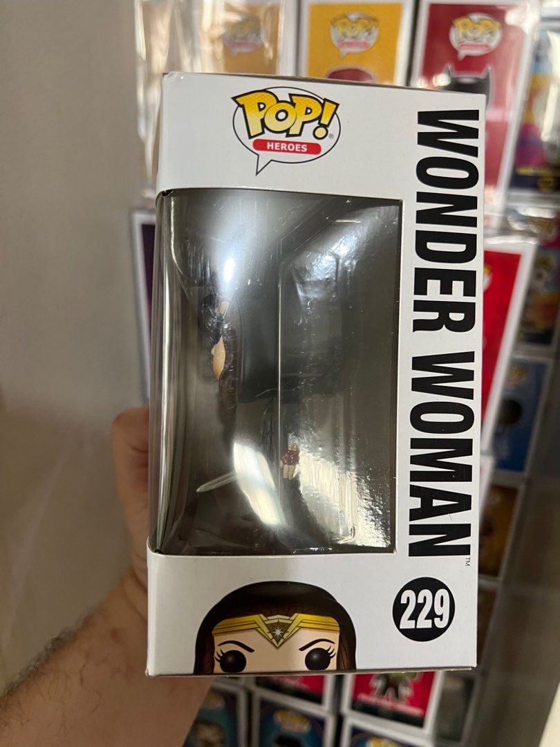 Wonder Woman 229 Cloaked Funko Pop, Hobbies & Toys, Toys & Games on ...