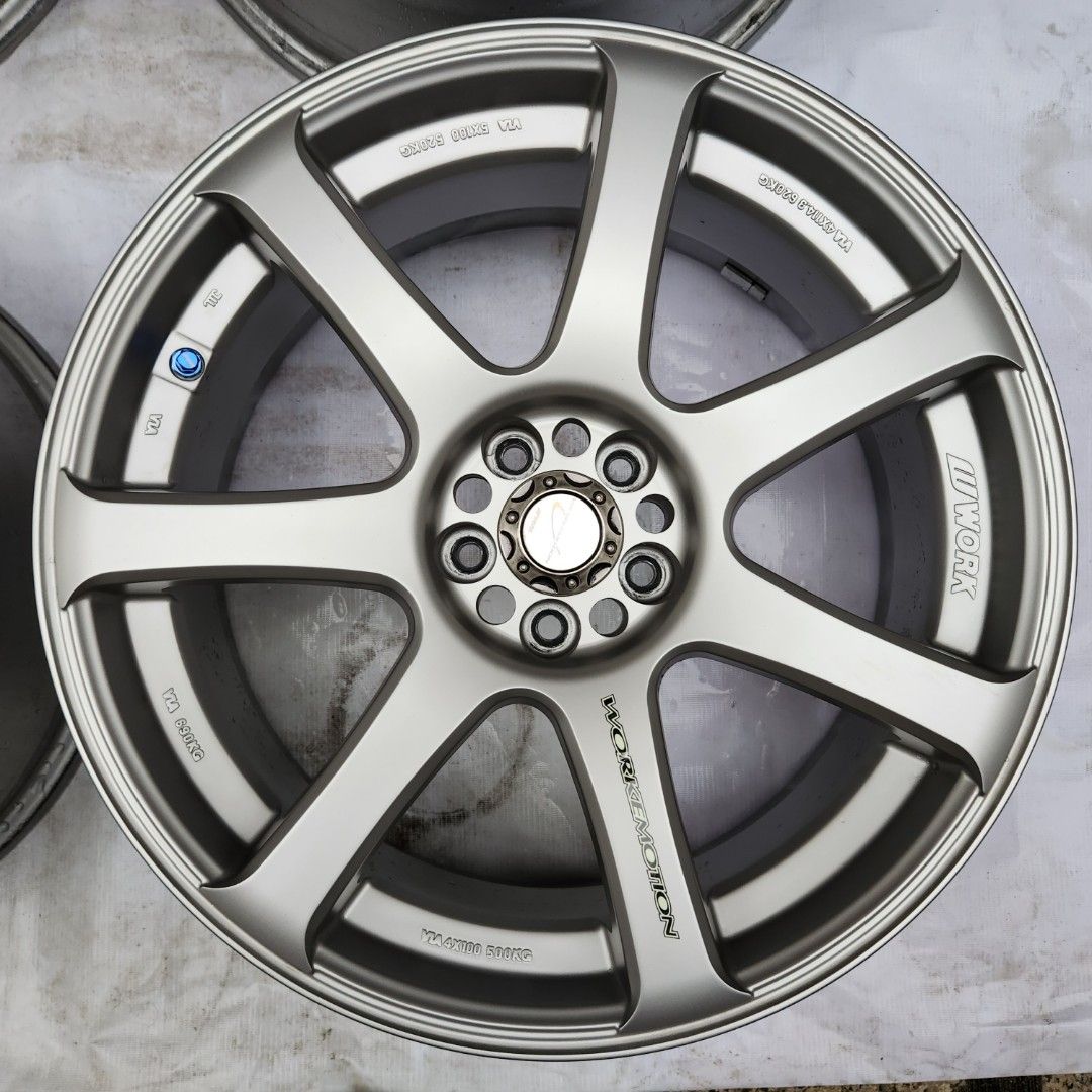 Work Emotion XT7, Car Parts & Accessories, Mags and Tires on Carousell