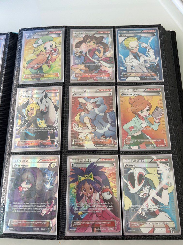 WTS Entire Pokemon Card TCG Collection Ultra Rare Trainer Full Art FA ...