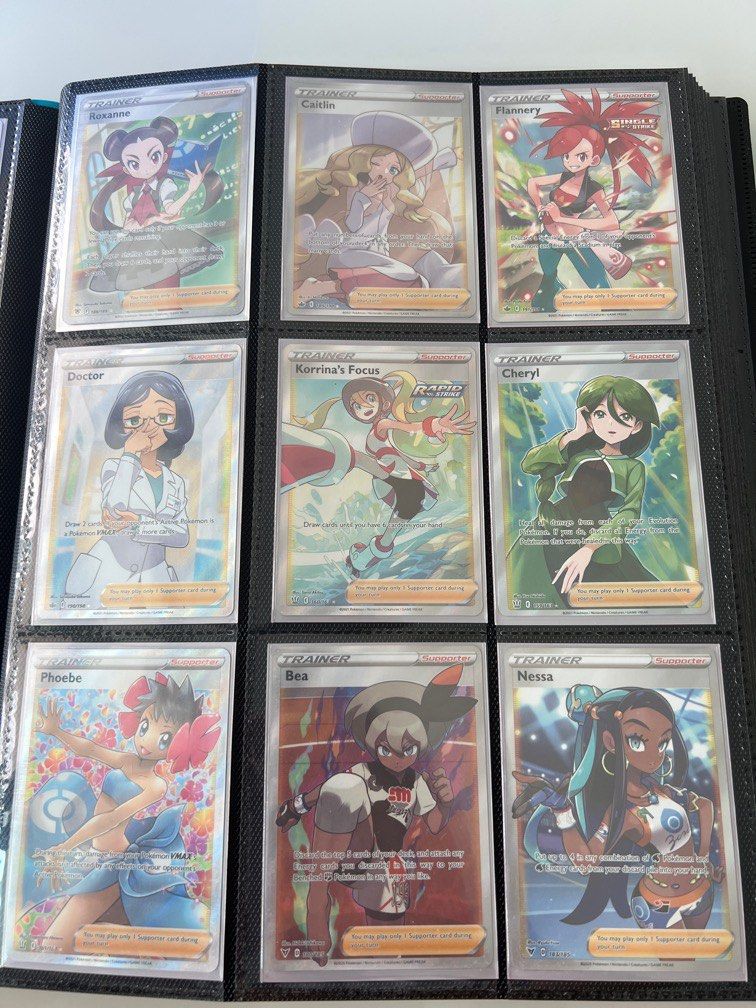 WTS Entire Pokemon Card TCG Collection Ultra Rare Trainer Full Art FA ...