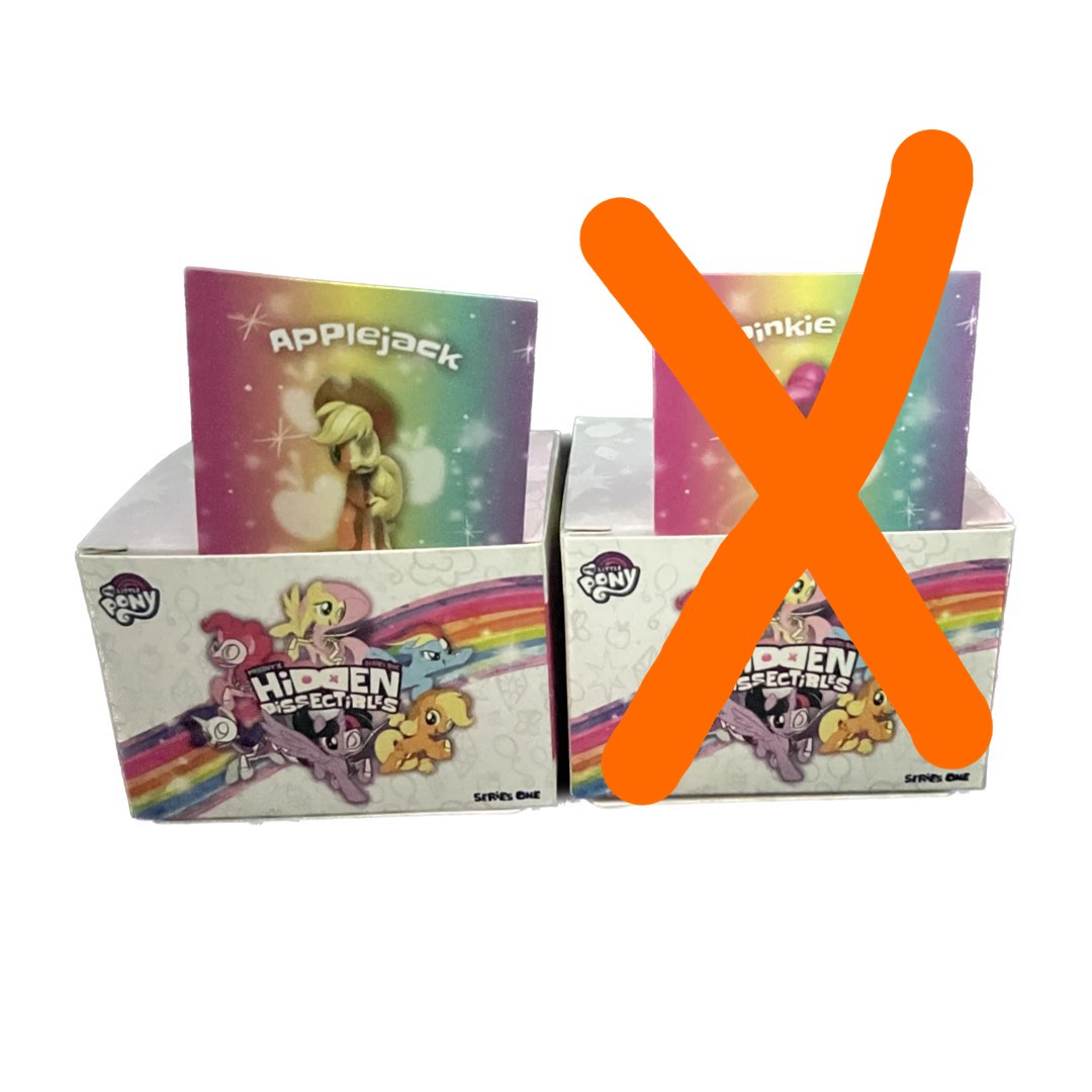 (WTS/LFB) MLP MY LITTLE PONY HIDDEN DISSECTIBLES SERIES 1 APPLE JACK ...