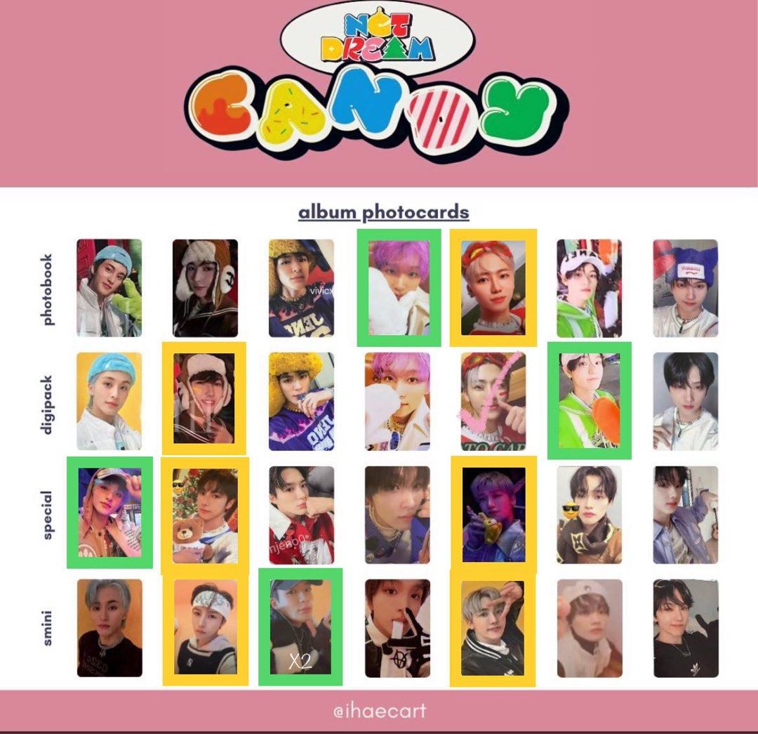 WTT NCT DREAM CANDY pb haechan pc, Hobbies & Toys, Memorabilia & Collectibles, K-Wave on Carousell