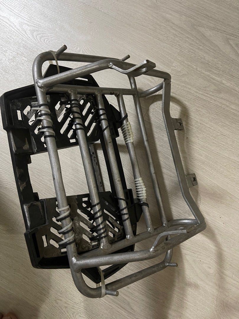 Yamaha TW200 top rack & TW 200 Happy Trail side rack, Motorcycles ...