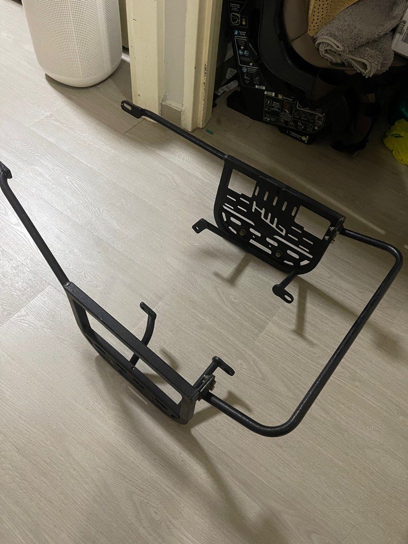 Yamaha TW200 top rack & TW 200 Happy Trail side rack, Motorcycles ...