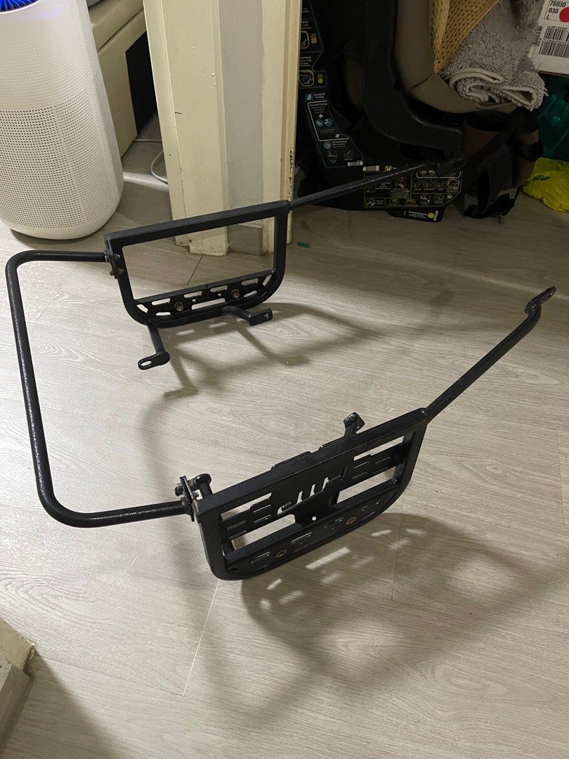 Yamaha TW200 top rack & TW 200 Happy Trail side rack, Motorcycles ...