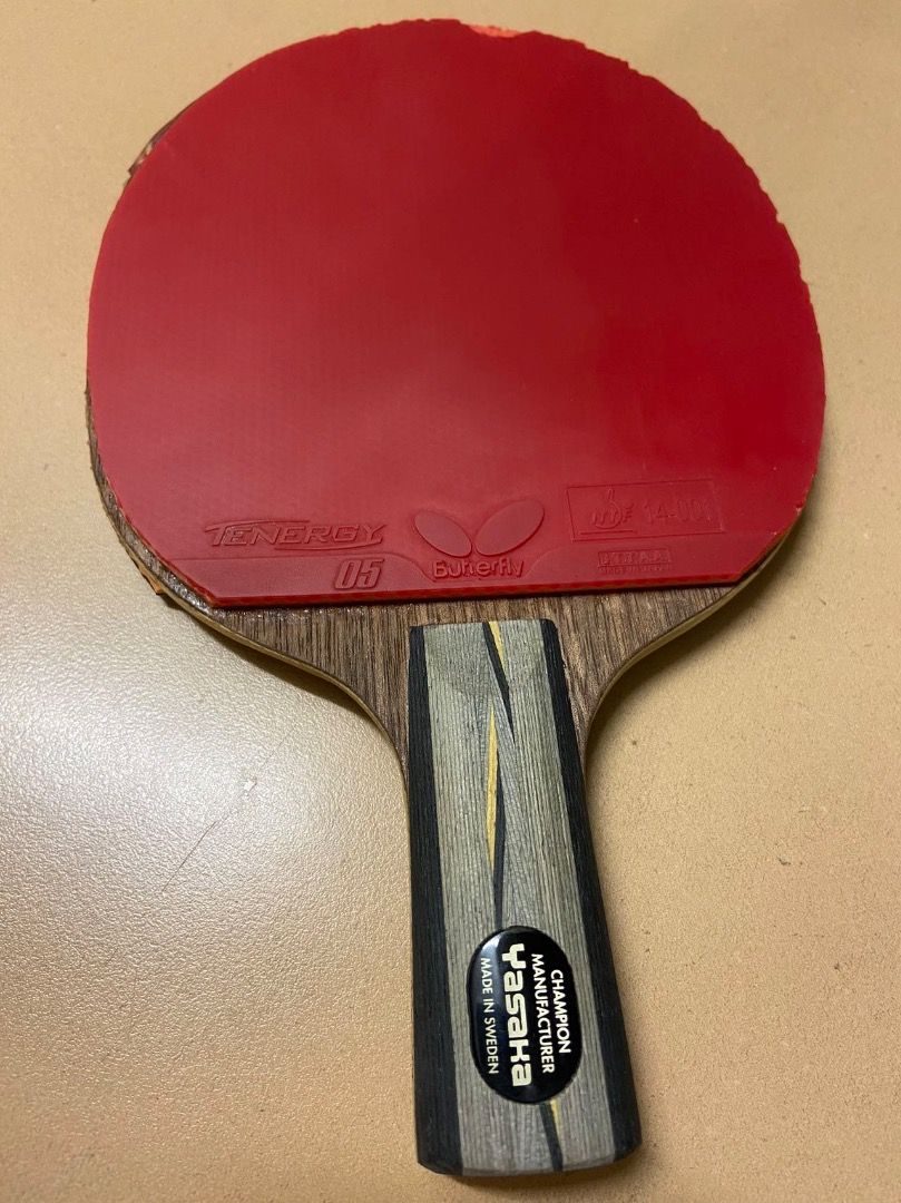 Yasaka YEO Penhold Table Tennis Racket, Sports Equipment, Sports ...